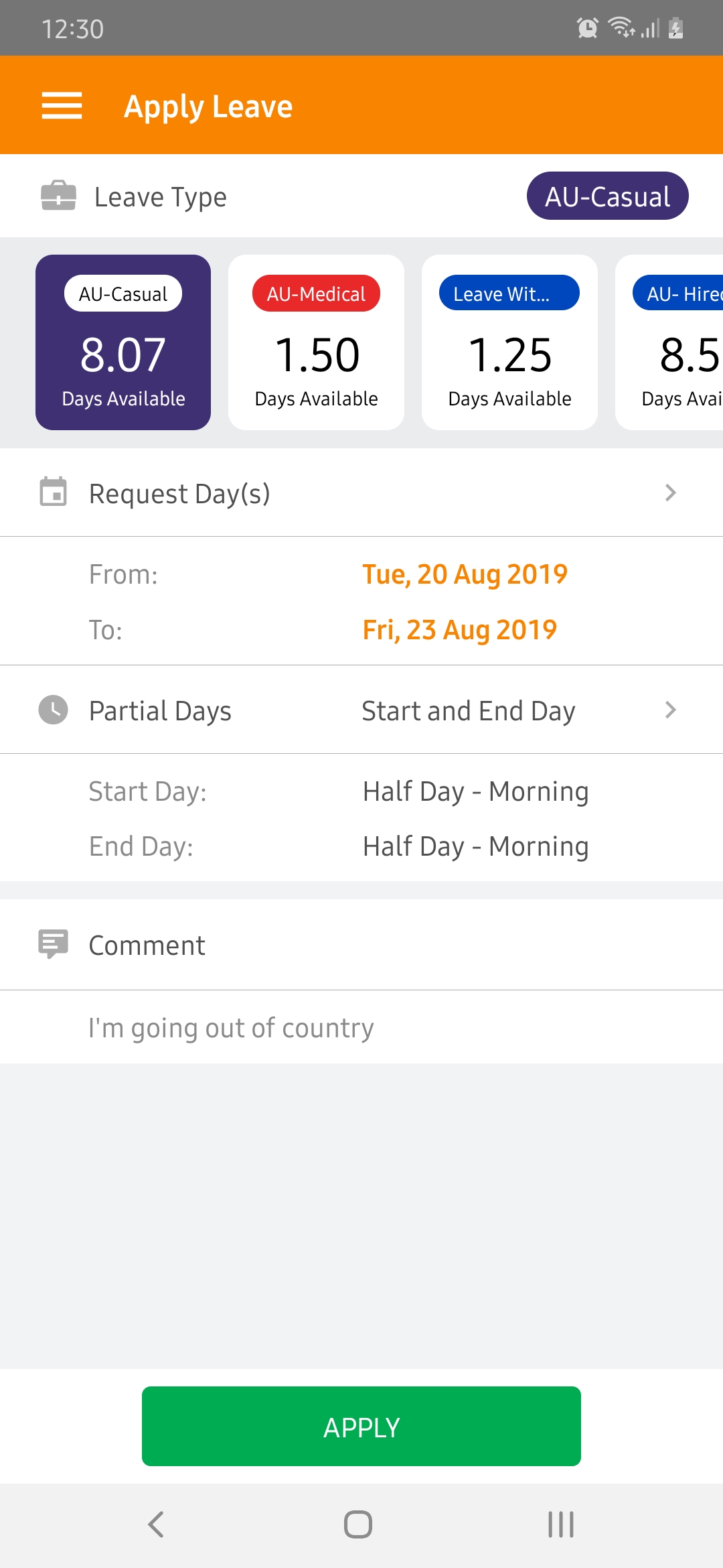 How to Use OrangeHRM Leave Module [ ESS ] – OrangeHRM