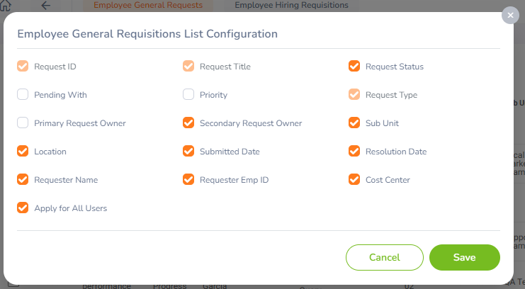 How to access Employees General Requests – OrangeHRM