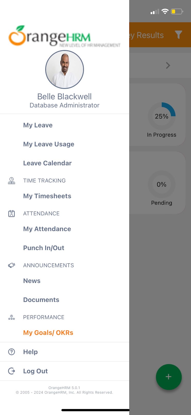 How to use OrangeHRM Performance Module [ ESS ] – OrangeHRM