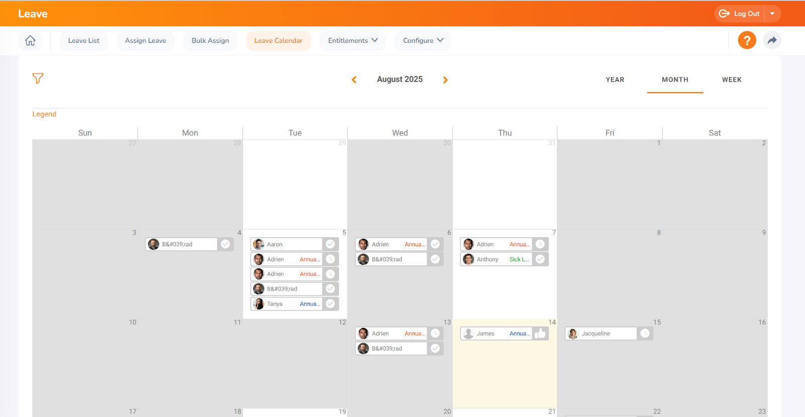 How to use the Leave Module – OrangeHRM