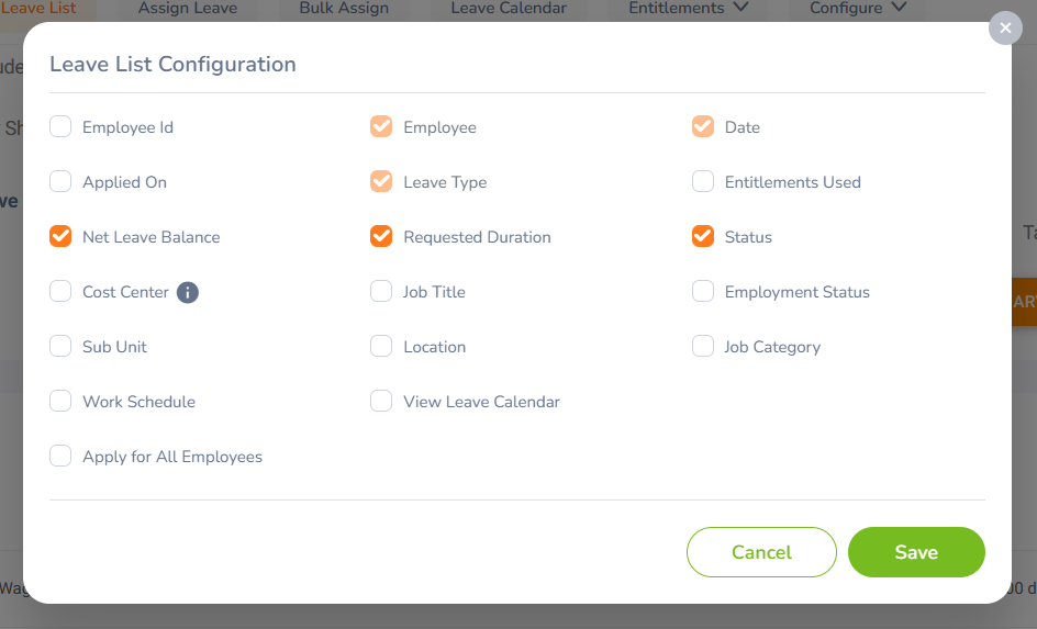 How to use the Leave Module – OrangeHRM
