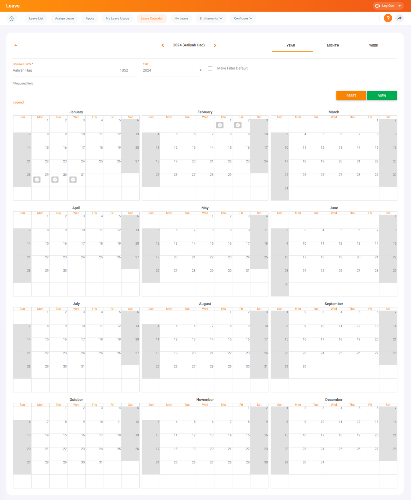 How to use the Leave Module – OrangeHRM