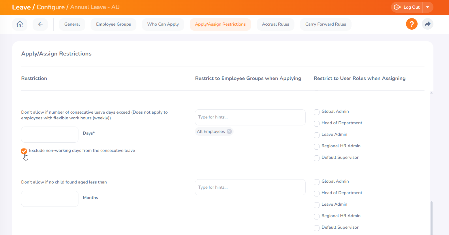 Enhancements in Leave Module – OrangeHRM