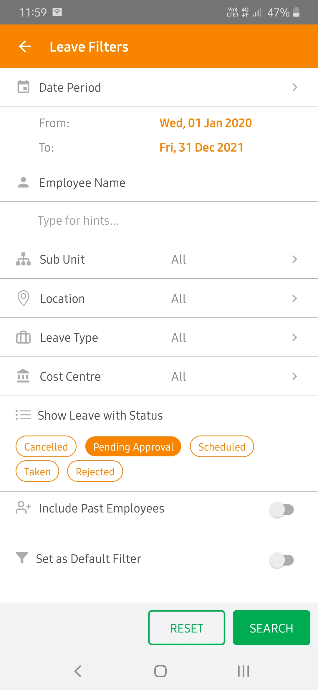 How to Use OrangeHRM Leave Module [ Admin ] – OrangeHRM