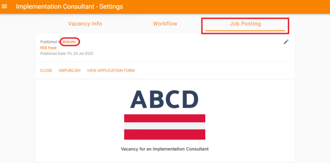 Integrating and sharing OrangeHRM vacancies in to your Website, Job ...