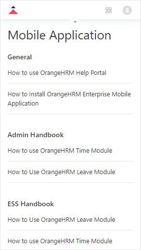 How to use OrangeHRM Help Portal – OrangeHRM